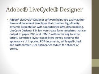 SAP Adobe forms | PPTX