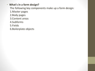 SAP Adobe forms | PPTX