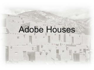 Adobe Houses Art Lesson | PPTX