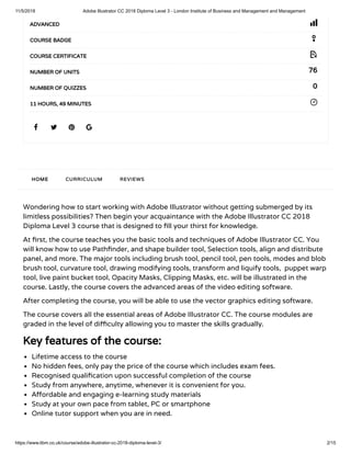 Adobe Illustrator CC 2018 Diploma - LIBM | PDF