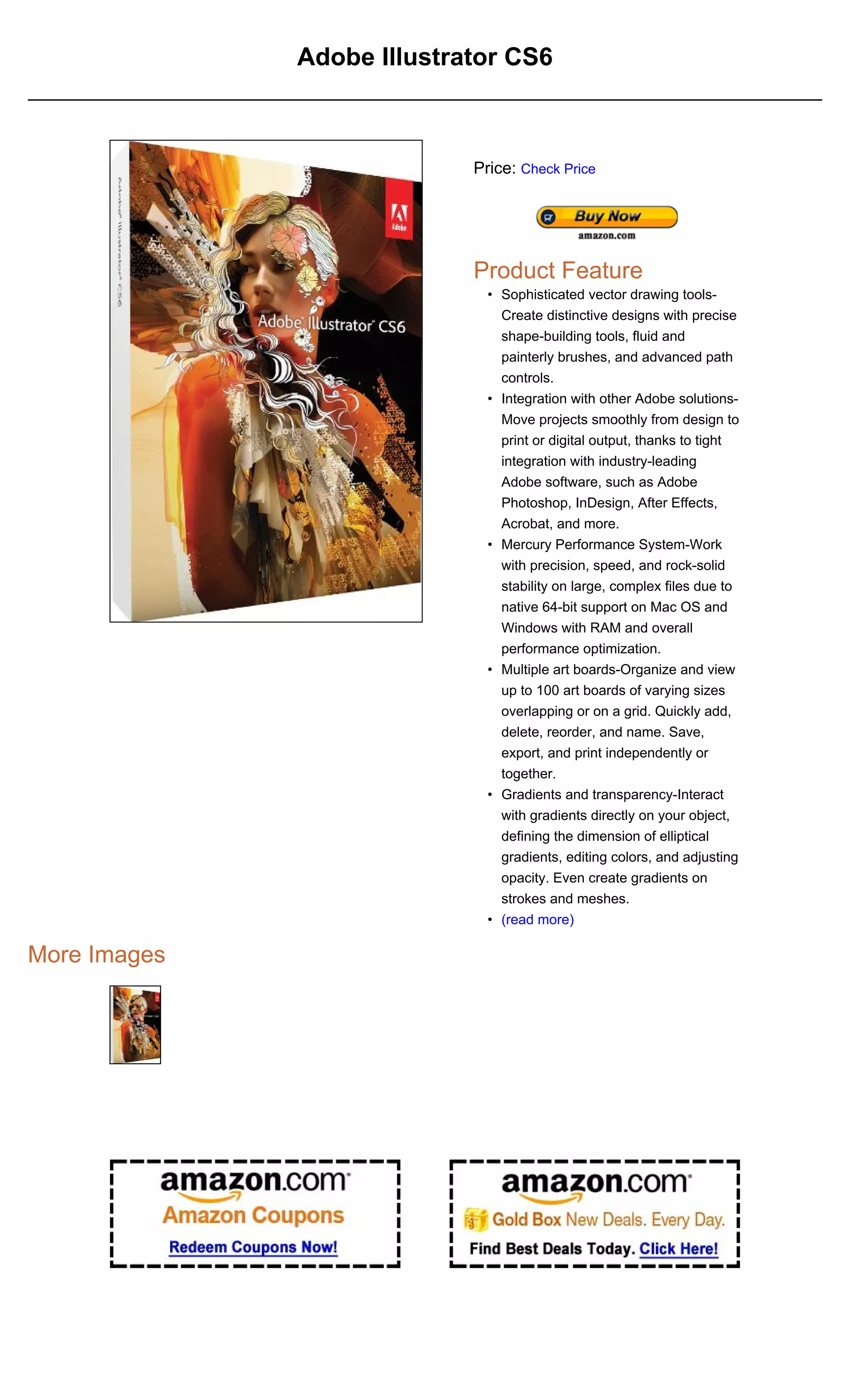 Adobe illustrator cs6 | PDF