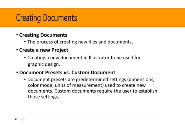 ADOBE ILLUSTRATOR NOTES.docx | Desktop Publishing | Computer Software ...
