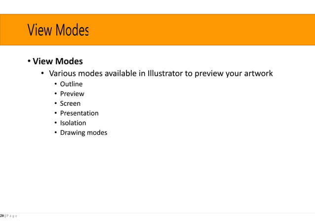 ADOBE ILLUSTRATOR NOTES.docx | Desktop Publishing | Computer Software ...