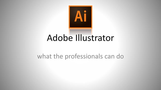 Adobe illustrator samples | PPSX