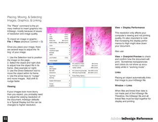 Adobe InDesign Primer | PPT | Free Download