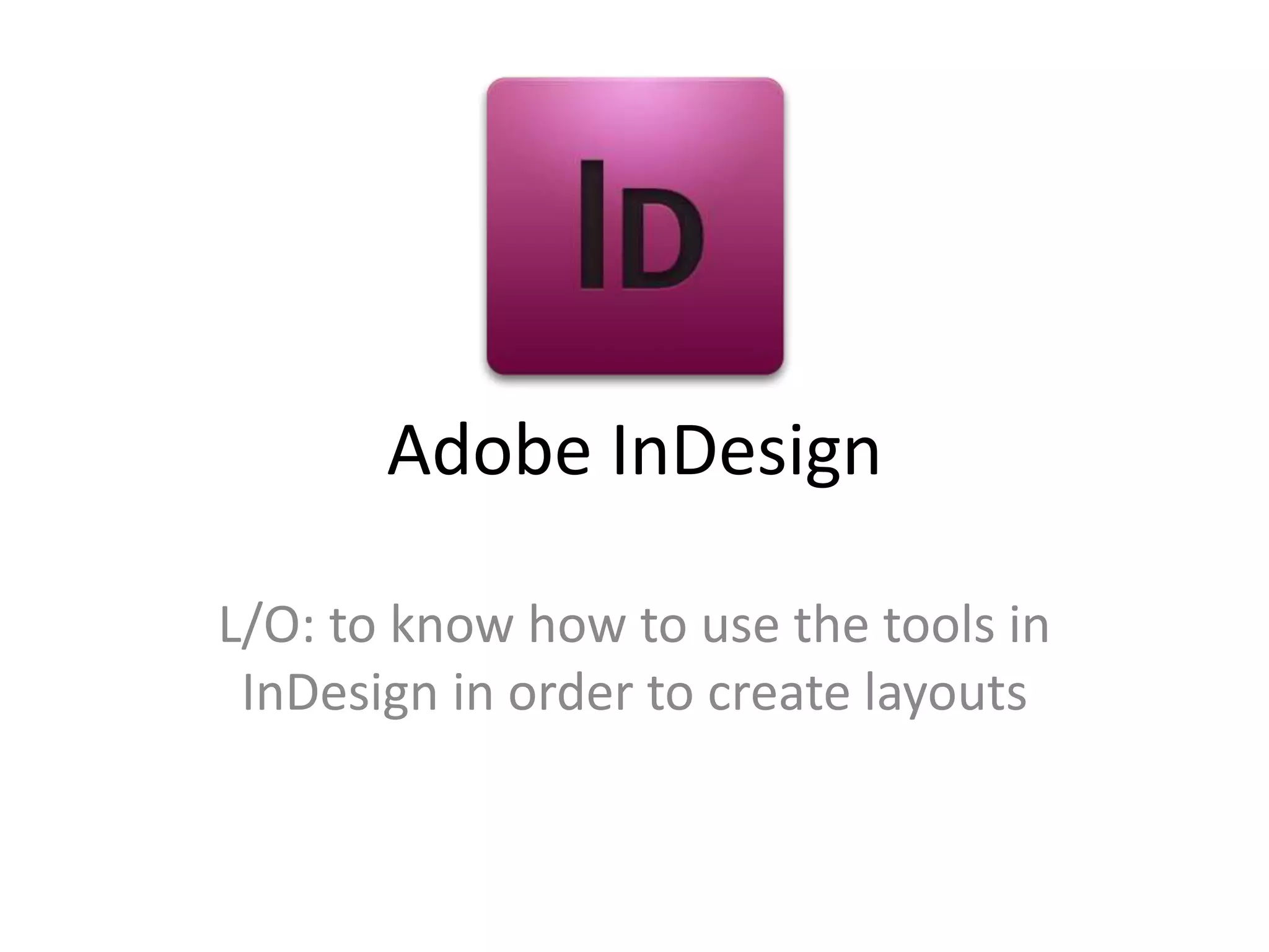 Adobe in design | PPTX