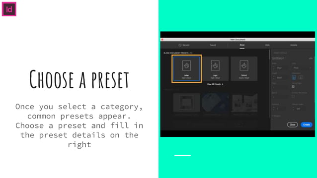 Adobe InDesign cc Basics | PPTX | Desktop Publishing | Computer Software and Applications