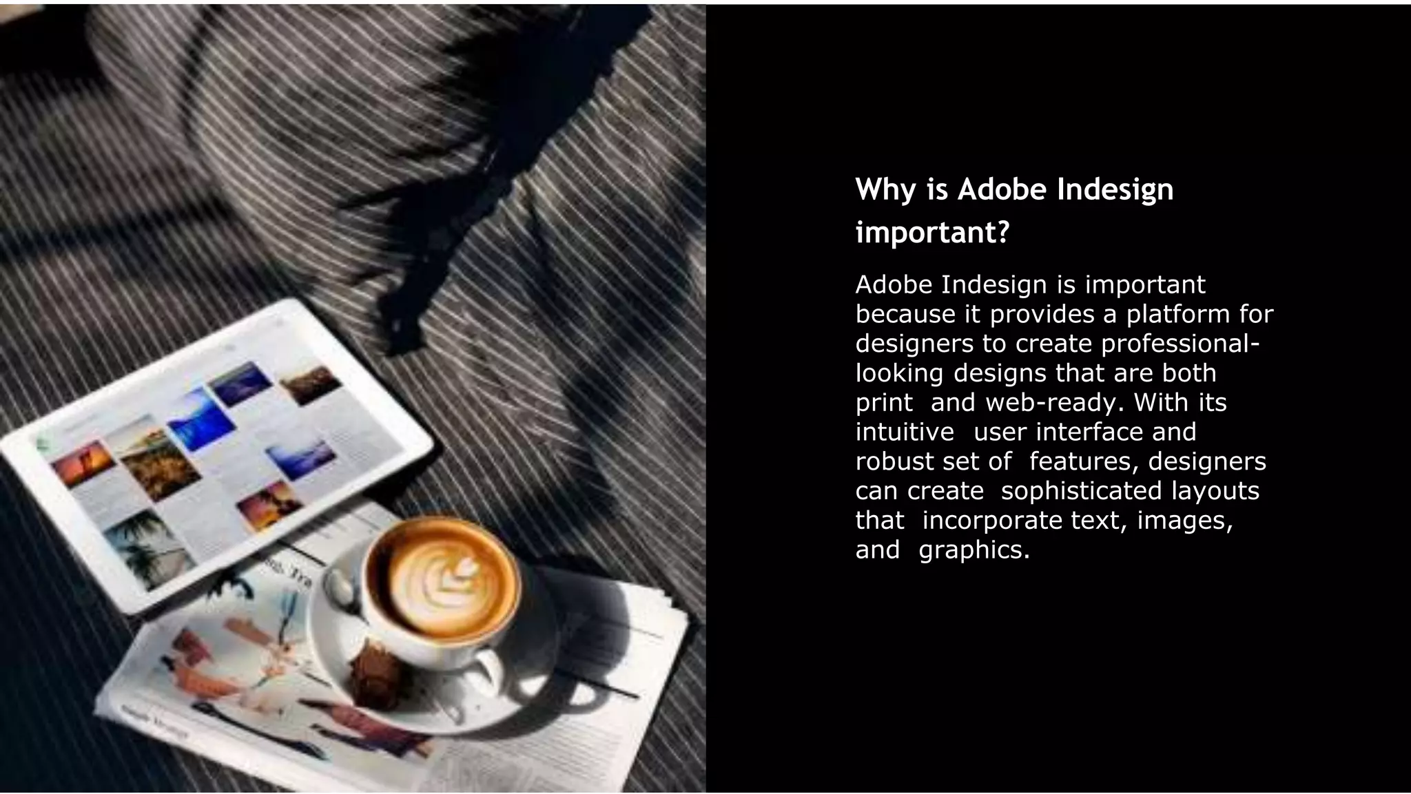 Adobe Indesign Assignment Help.pptx | Desktop Publishing | Computer Software and Applications