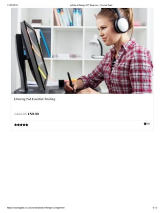 Adobe InDesign CC Beginner - Course Gate | PDF