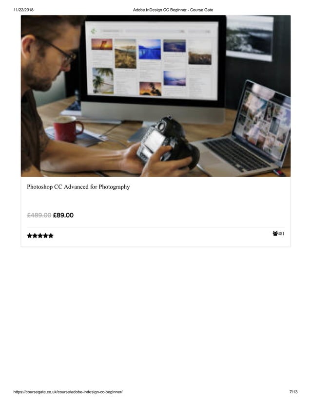 Adobe InDesign CC Beginner - Course Gate | PDF