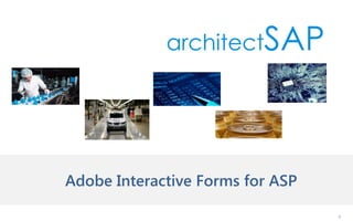 Interactive Forms With SAP-Accessibility Guidelines | PPT