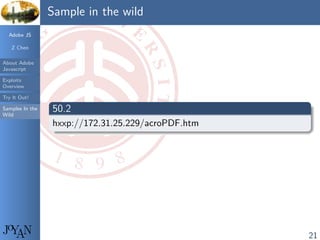 Leveraging Adobe JavaScript Virtual Machine | PPT