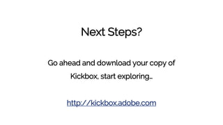 Adobe Kickbox - A framework to nurture Innovation | PPTX