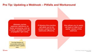 Adobe Marketo Engage Deep Dives: Using Webhooks to Transfer Data | PPT