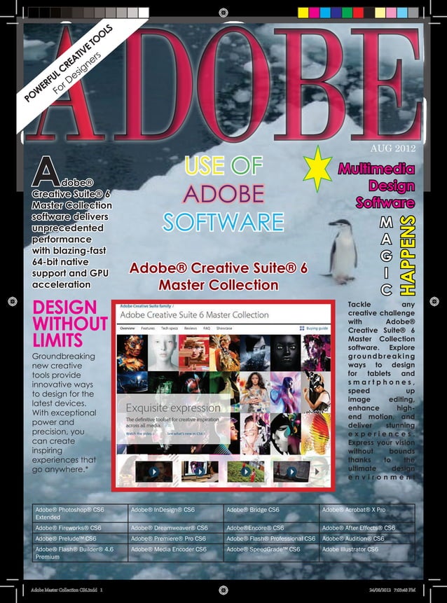 Adobe master collection cs6 | PDF | Desktop Publishing | Computer ...