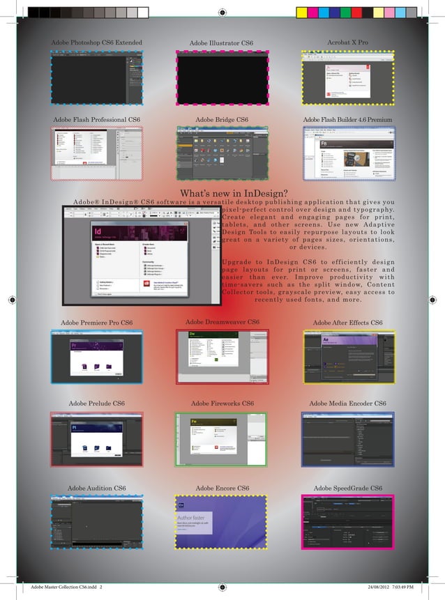 Adobe master collection cs6 | PDF | Desktop Publishing | Computer Software and Applications