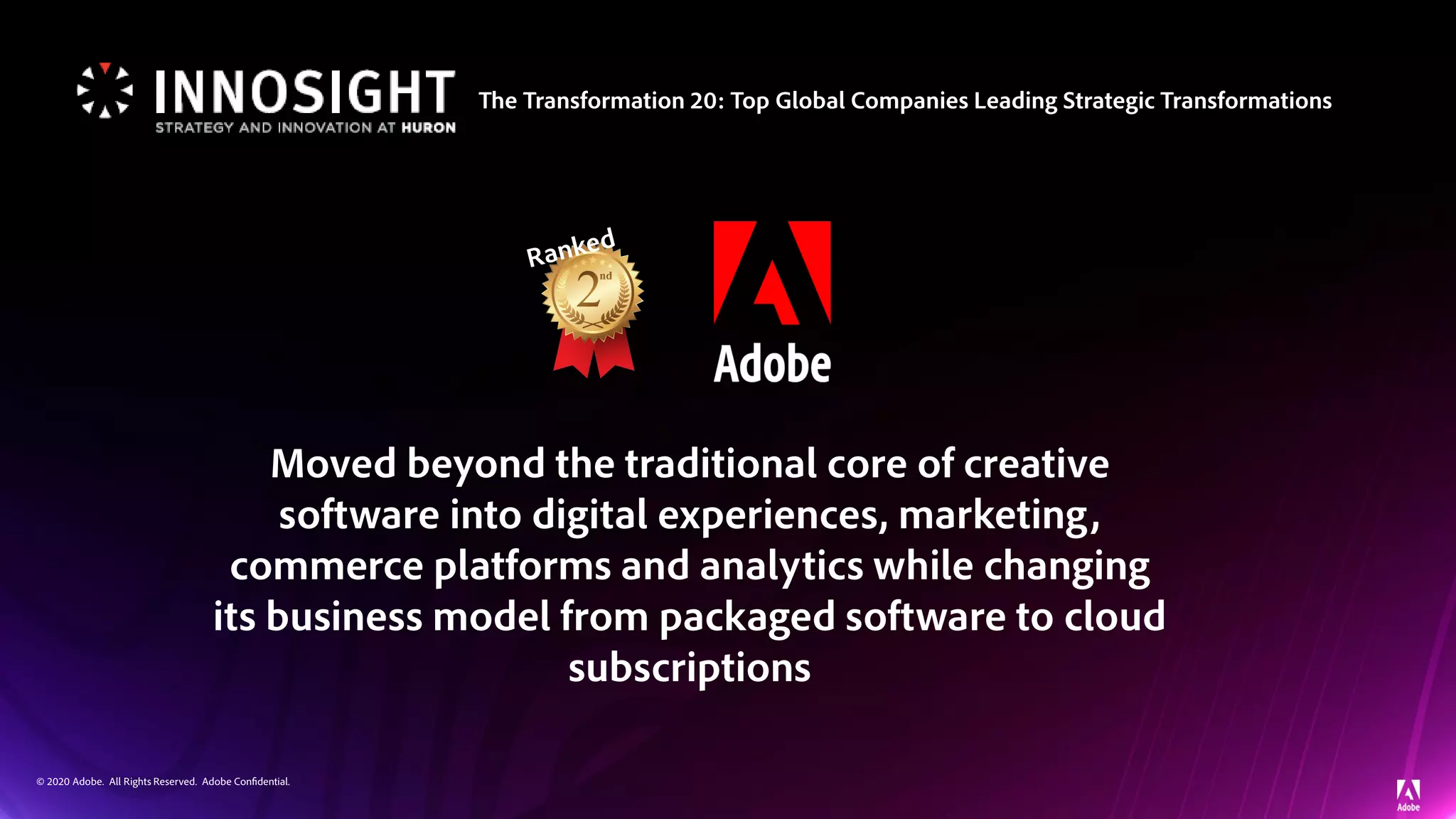 Adobe on Adobe - Our Transformation Story | PDF