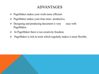 Adobe pagemaker | PPTX