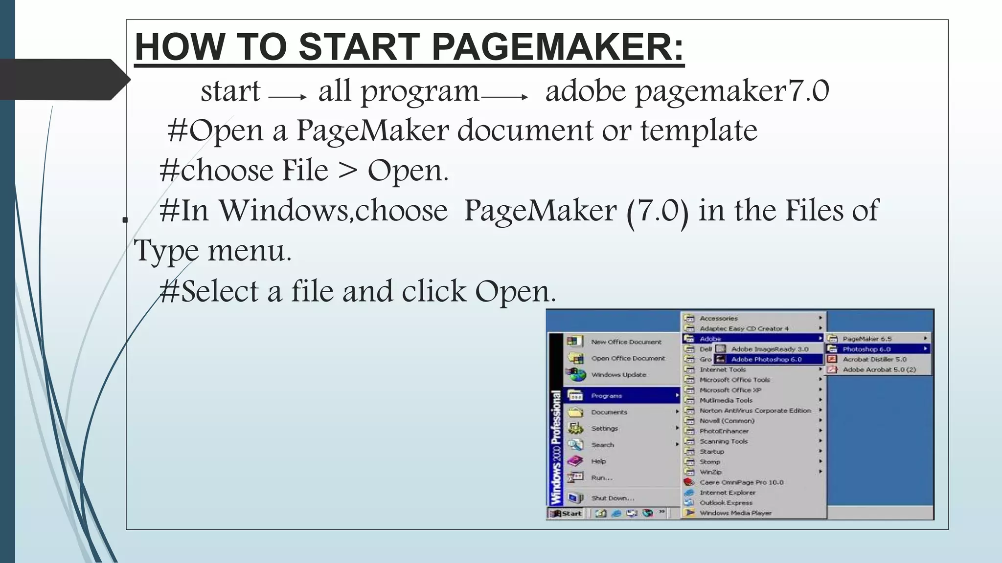 Adobe page maker | PPTX