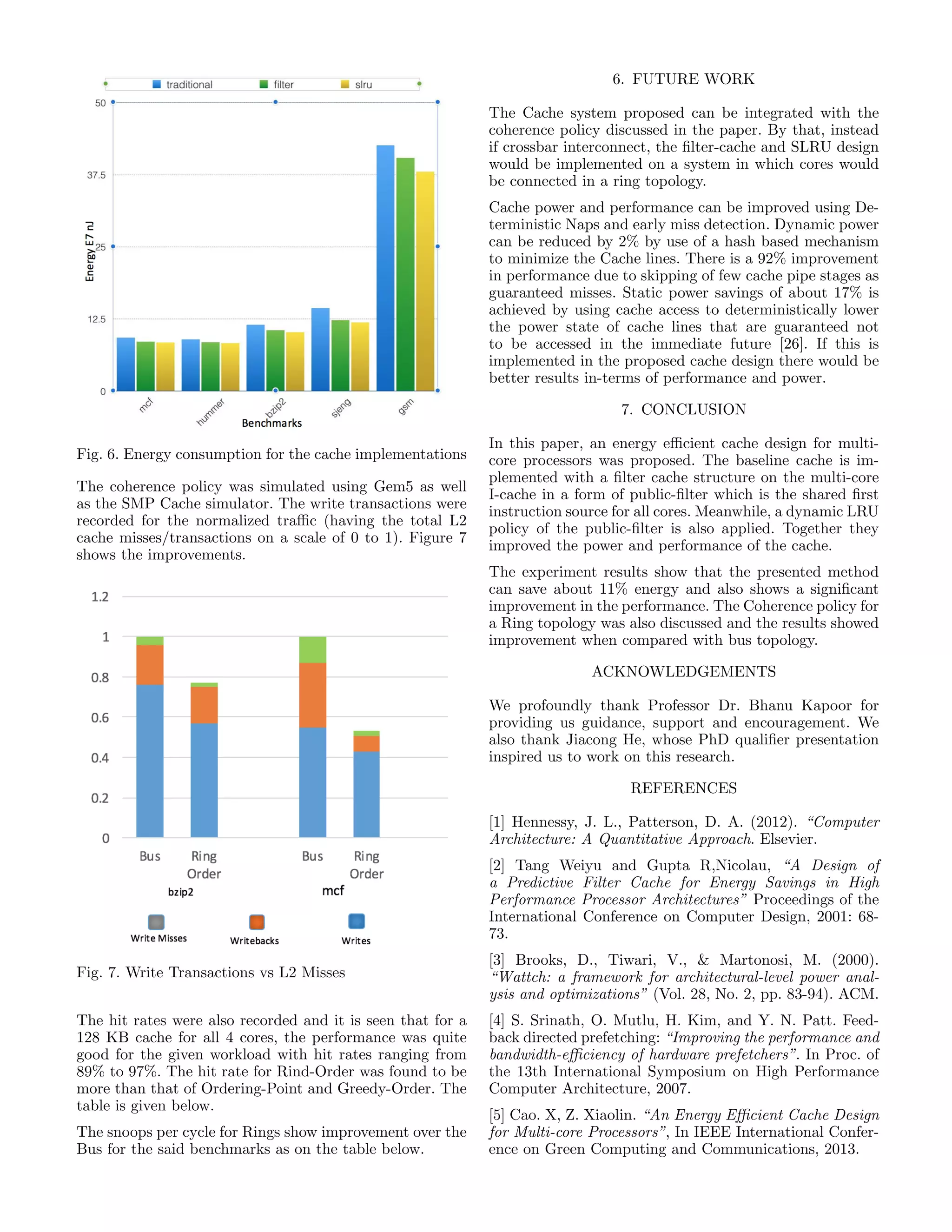 DESIGNED DYNAMIC SEGMENTED LRU AND MODIFIED MOESI PROTOCOL FOR RING ...