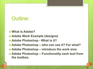 adobe photoshop usage benefit guide .pptx