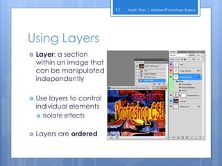 Adobe Photoshop Basics - Session 1 | PDF