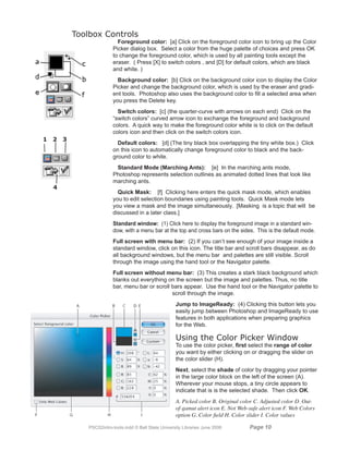 Adobe photoshop cs2 tools & basics | PDF