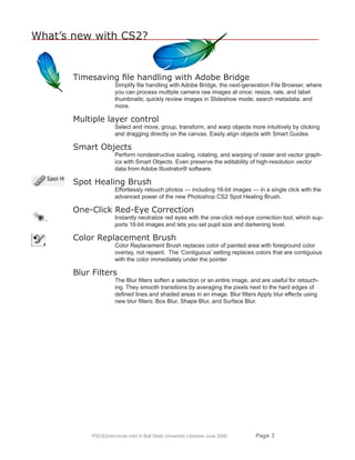 Infographic Tutorials Photoshop Cs2