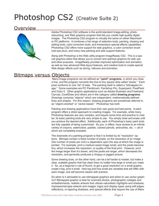 Infographic Tutorials Photoshop Cs2