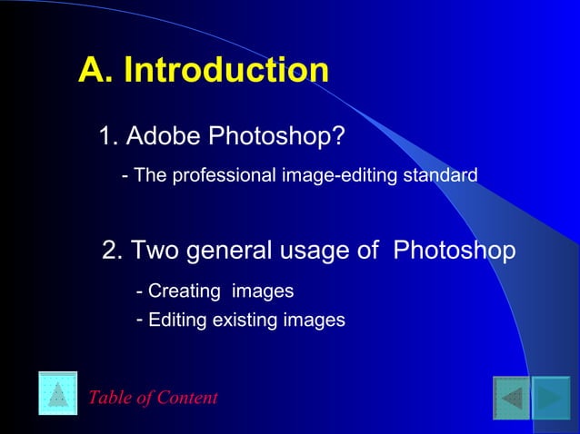 Adobe photoshop std. viii | PPT