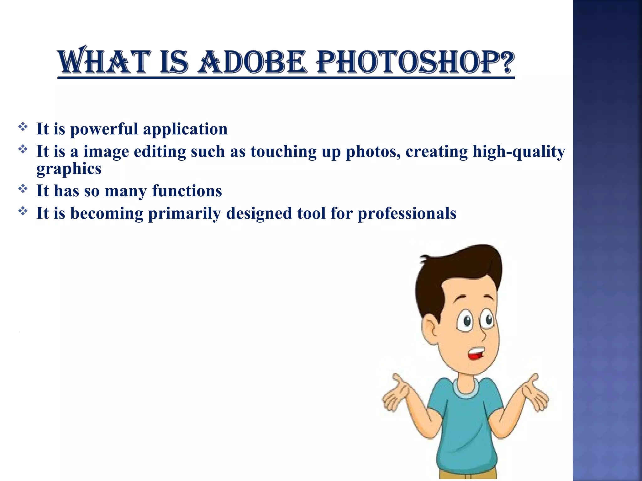 Adobe photoshop training in chandigarh | PPT
