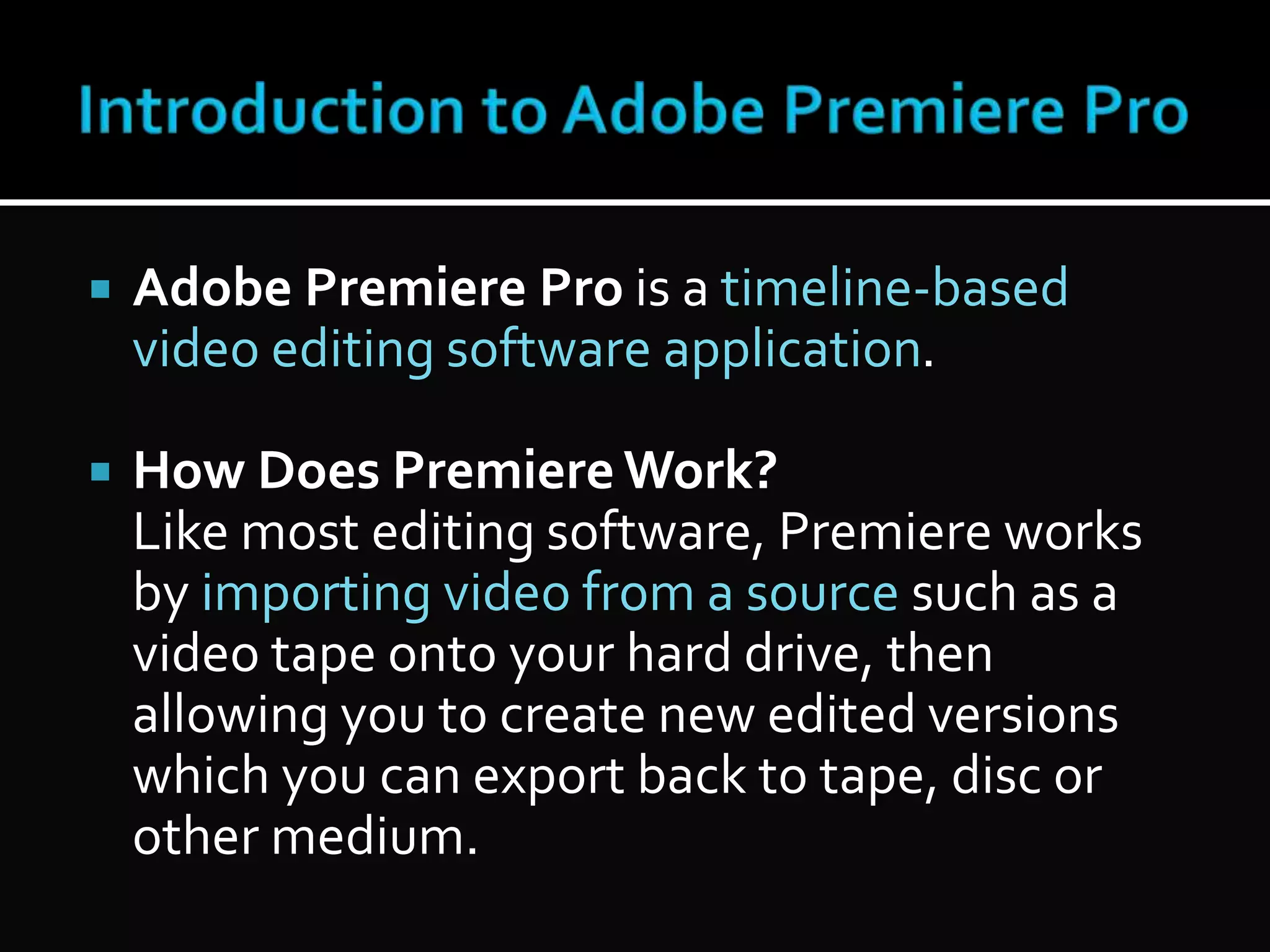 adobe premiere pro.ppt