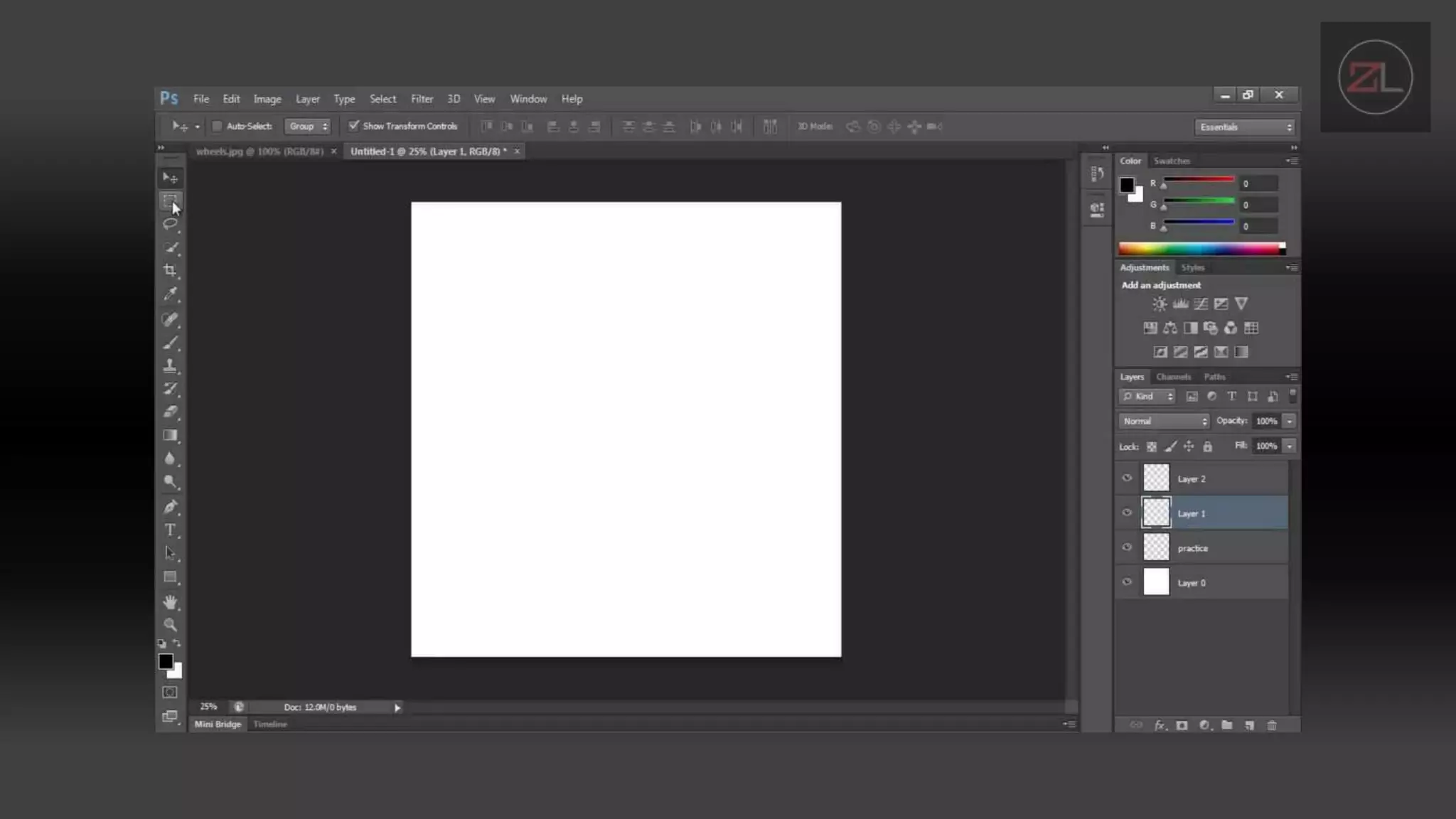 Adobe Photoshop intro to interface | PPTX | Photo Editing Software ...