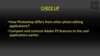 Adobe Photoshop intro to interface | PPTX