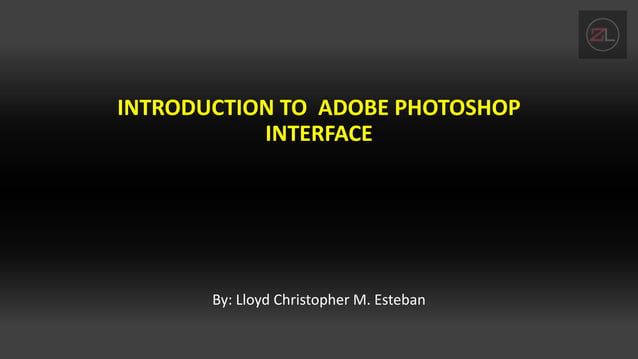 Adobe Photoshop intro to interface | PPTX | Photo Editing Software ...