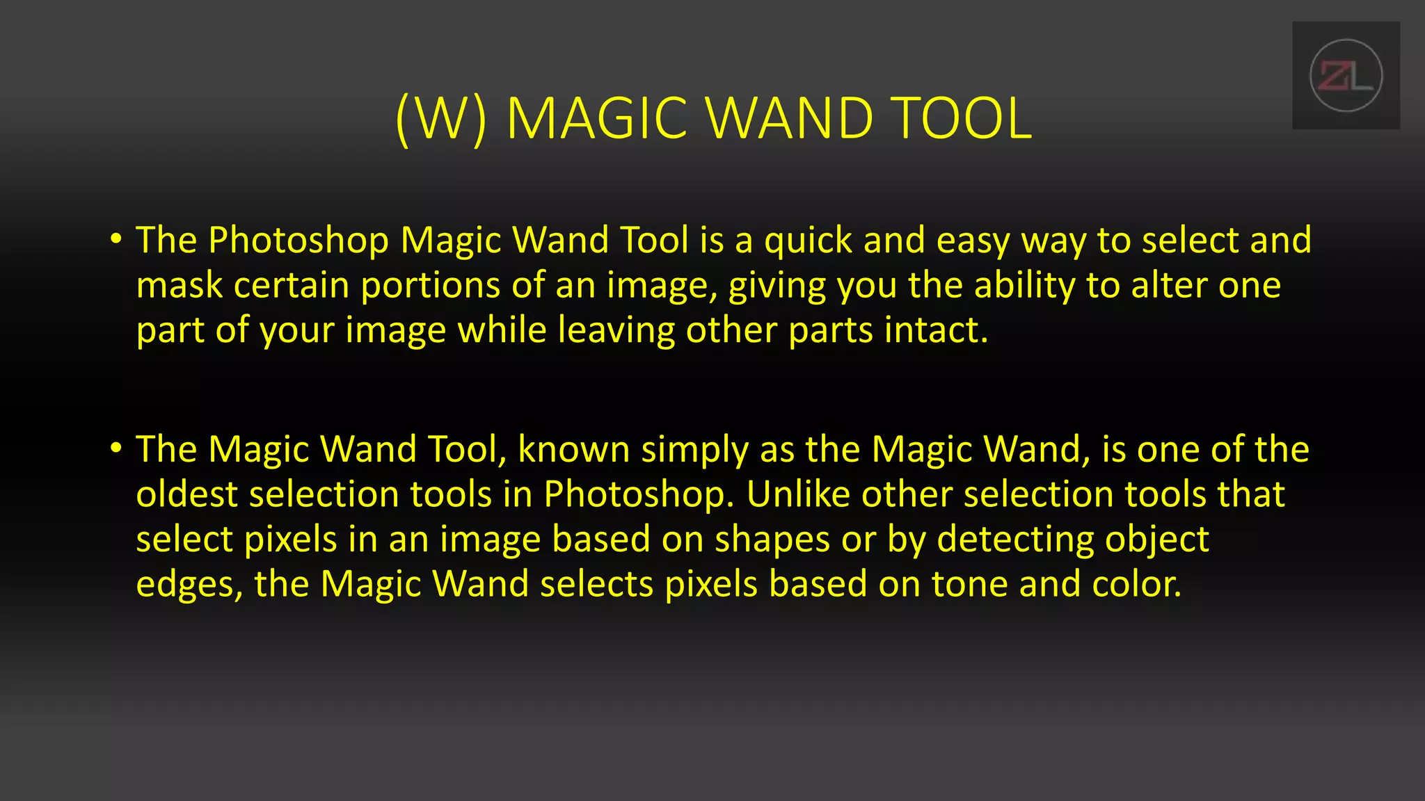 Adobe ps selection tools | PPTX