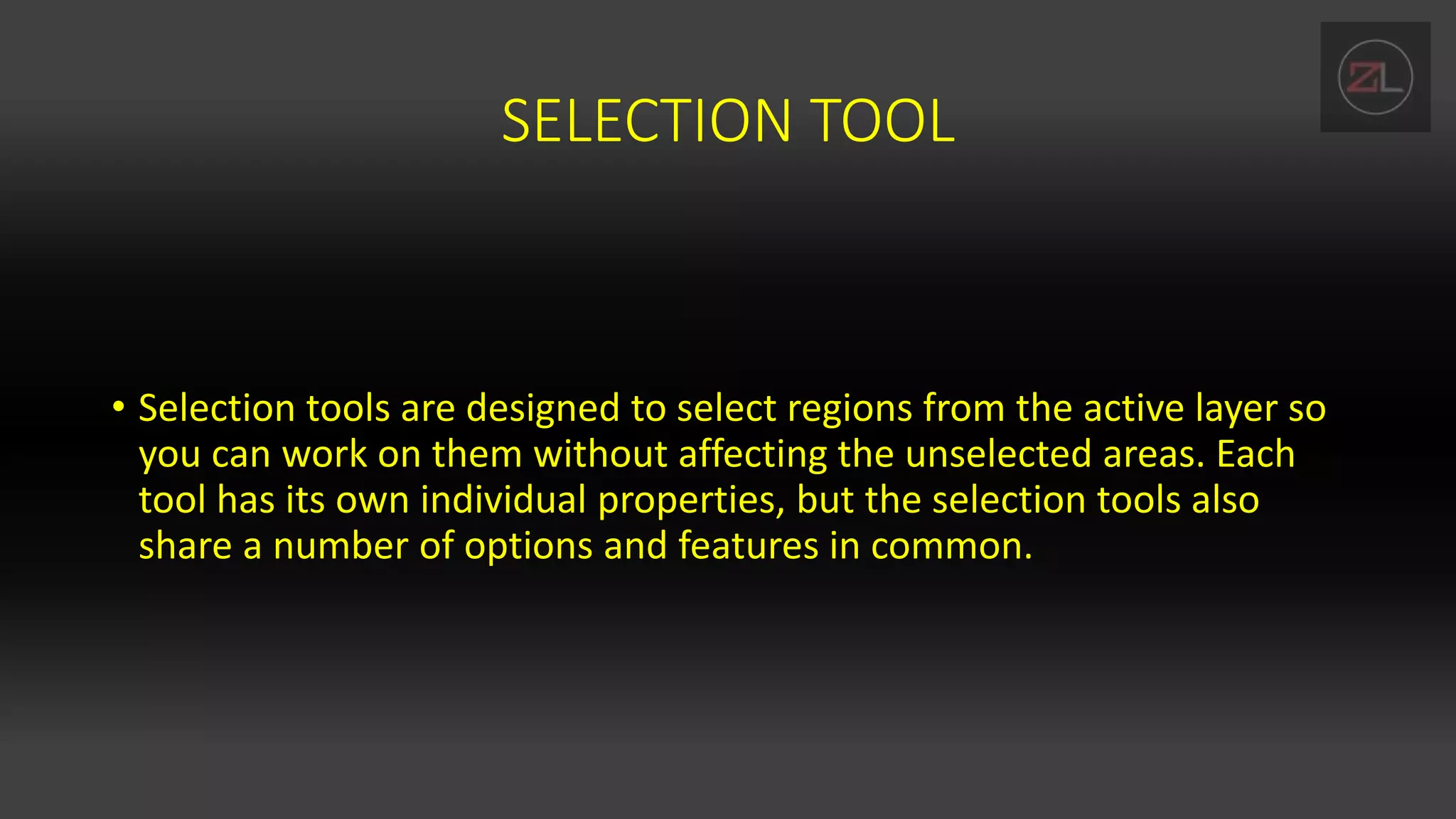Adobe ps selection tools | PPTX