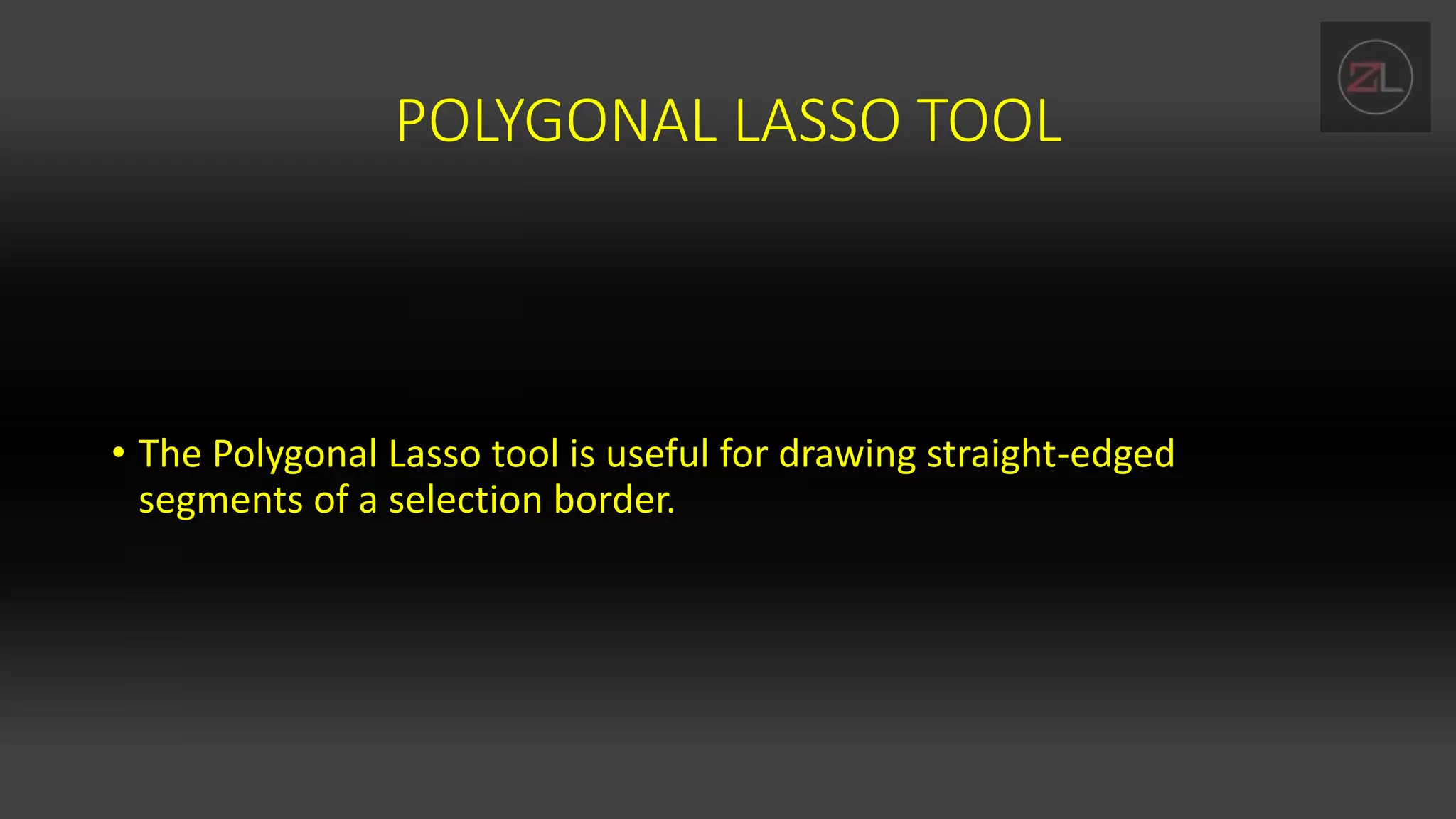 Adobe ps selection tools | PPTX