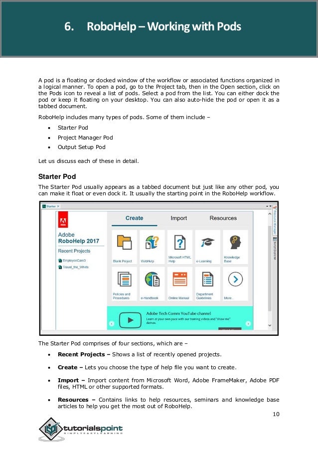 Adobe Robohelp Tutorial