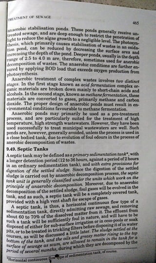 The Sewer System design and calculations | PDF