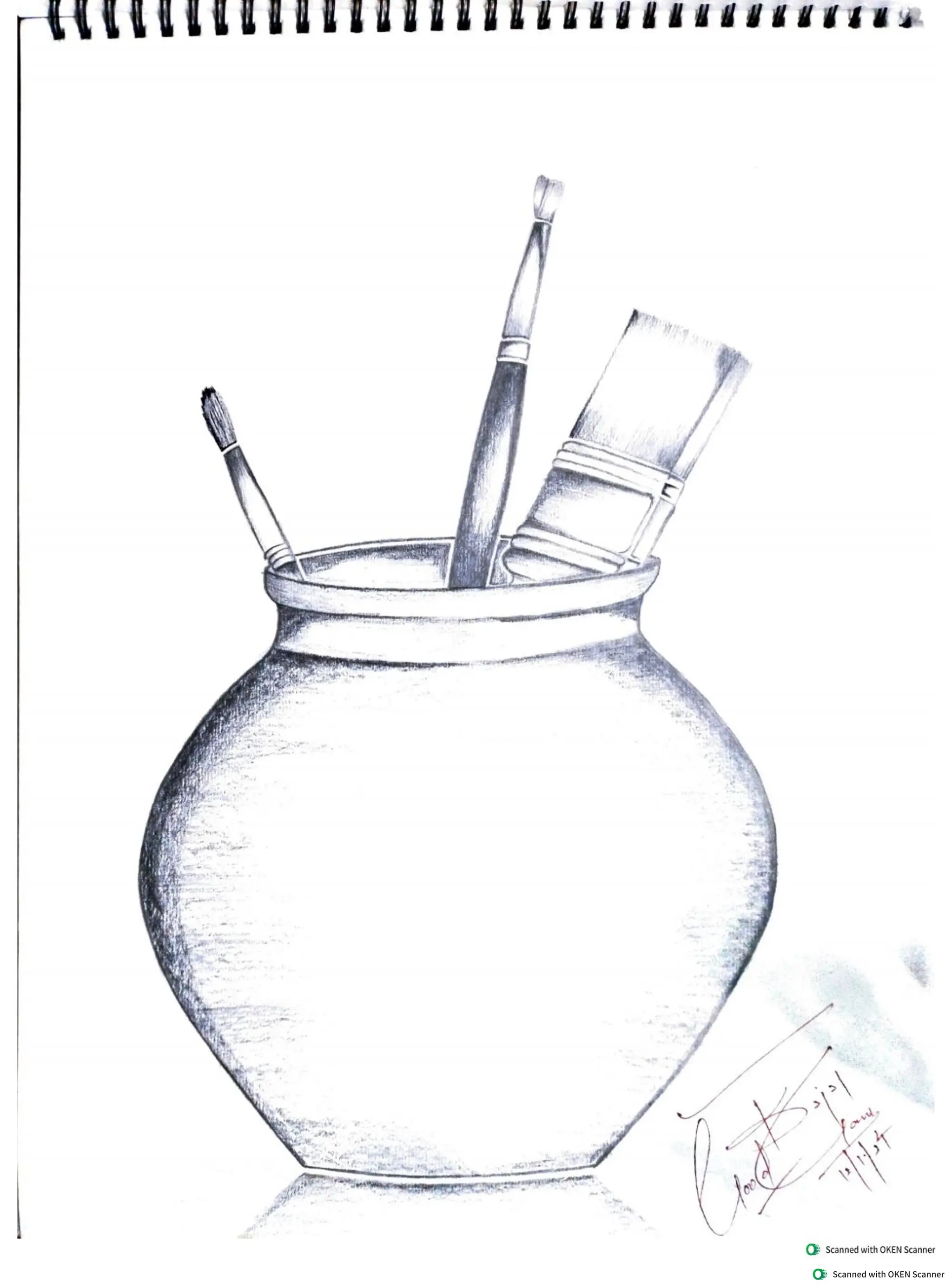 Fine arts Practical File class 12 CBSE 2023-24 | PDF