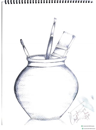 Fine arts Practical File class 12 CBSE 2023-24 | PDF