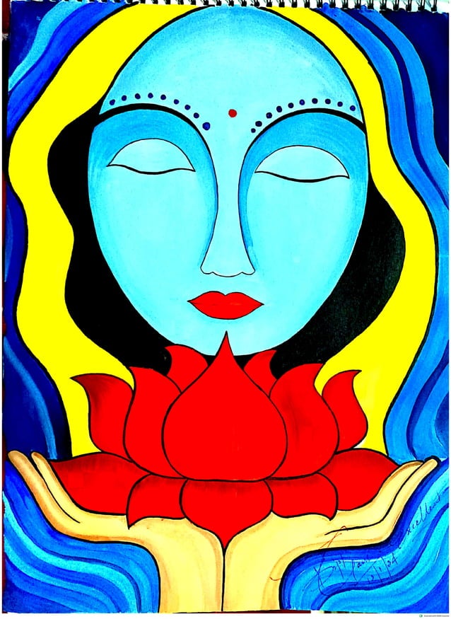 Fine arts Practical File class 12 CBSE 2023-24 | PDF