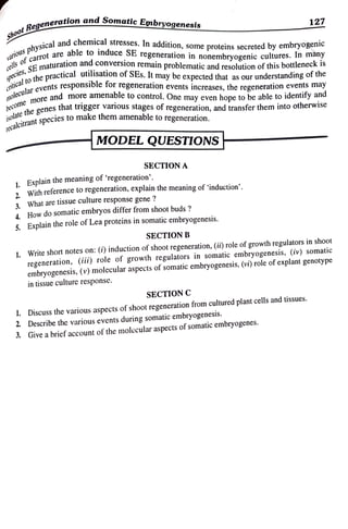 Somatic embryogenies | PDF