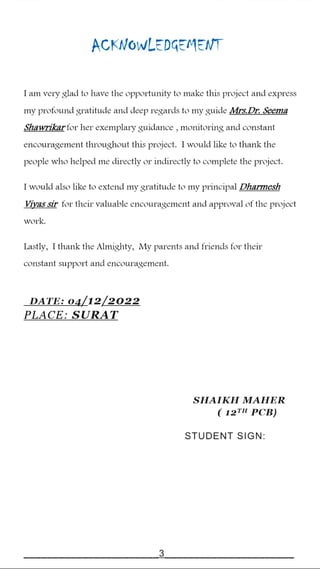 BIOLOGY INVESTIGATORY PROJECT ON ADAPTATION IN ANIMALS AND PLANTS | PDF