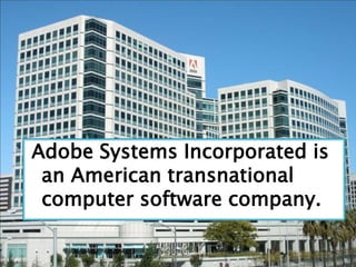 Adobe software | PPTX
