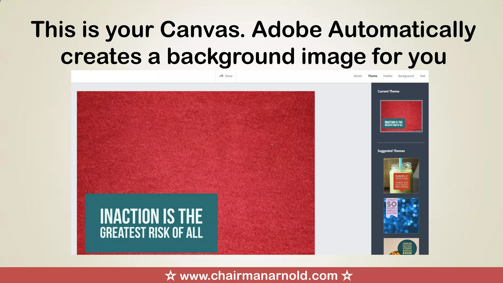 Adobe Spark Step by Step Guide | PDF | Social Networking | Internet
