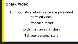 Adobe Spark in English Language Learning and Teaching | PPT