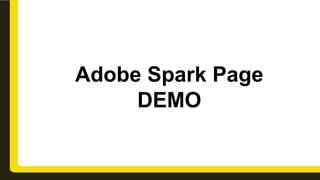 Adobe sparks in english language learning and teaching | PDF ...