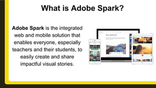 Adobe sparks in english language learning and teaching | PDF ...